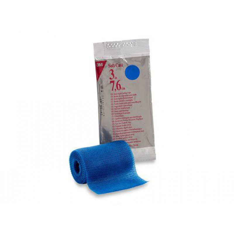 Softcast 3m 7,5 Cm X 3,65 M - Blu